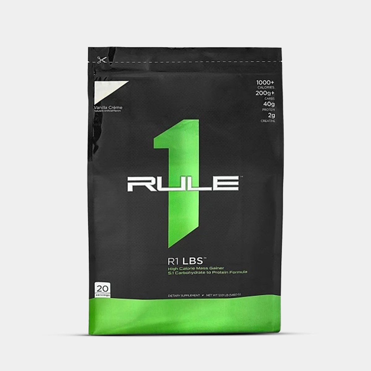 Rule 1 Lbs Mass Gainer 5.44kg - Mes Proteines Maroc