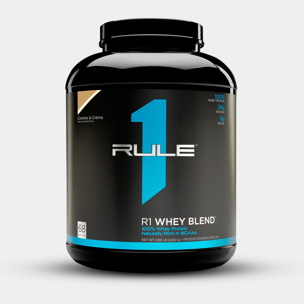 Rule 1 Whey Blend 2.27kg - Mes Proteines Maroc